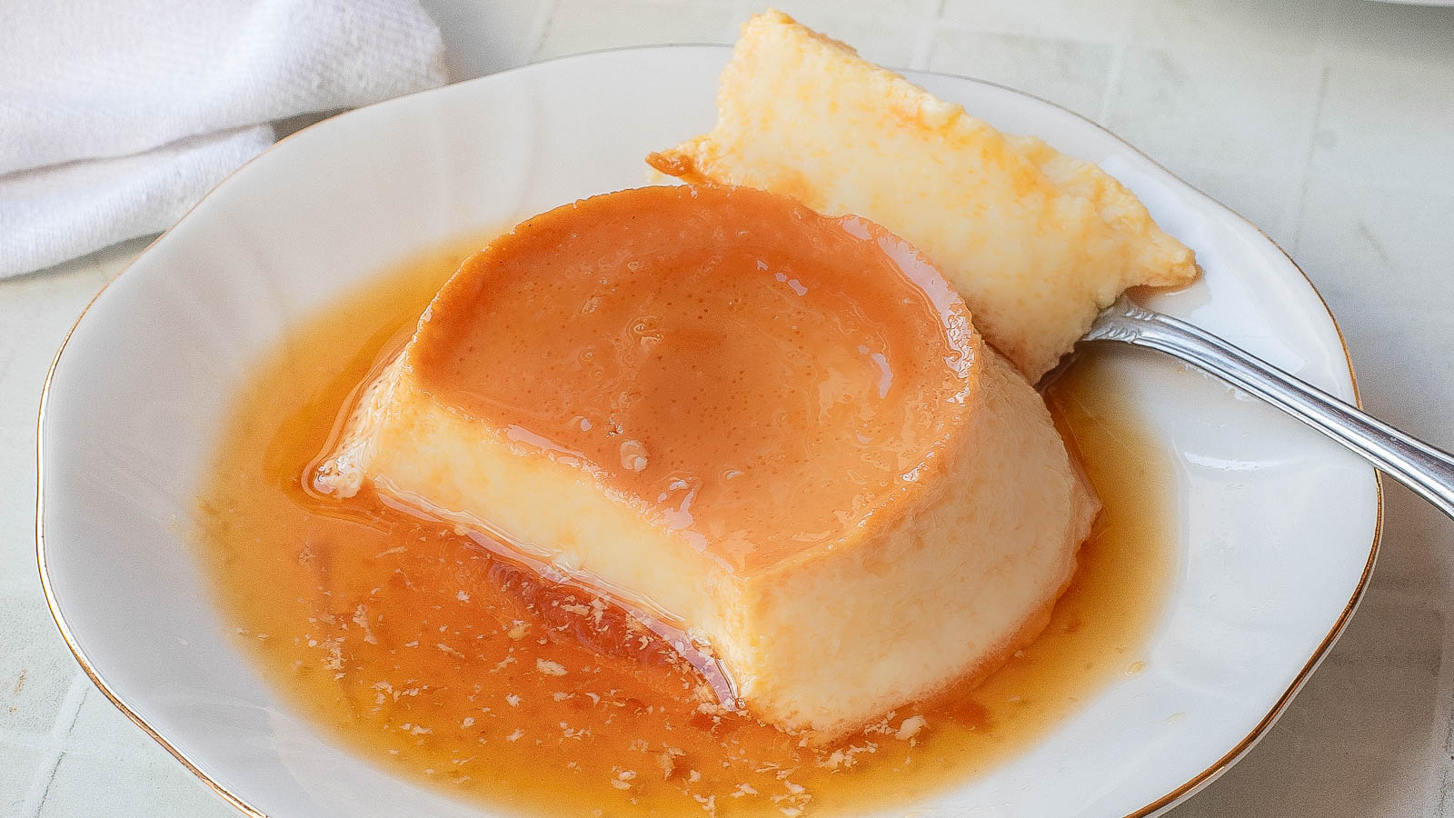Banh Flan—Vietnamese Flan with Coffee Caramel - Eggs All Ways